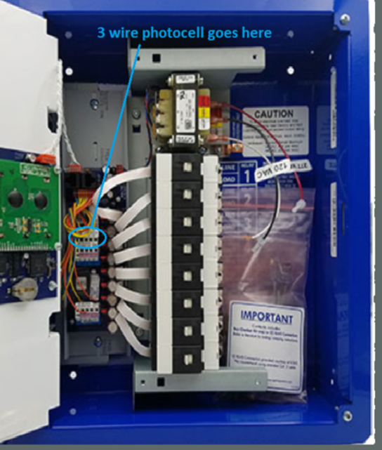 Blue Box LTD Photocells and Programming