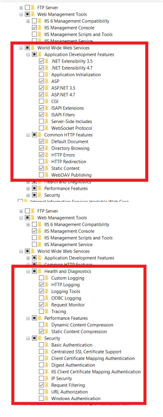 Can you provide me the IIS fix document to verify my setting?