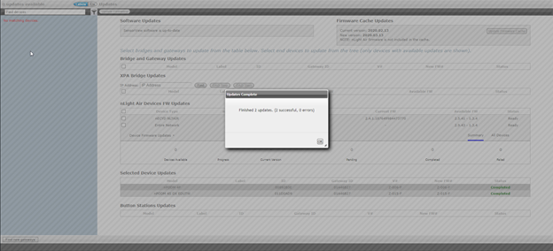 Updating Firmware through SensorView
