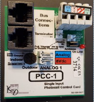 LCD Photocell Wiring for PCC1 and PCC3 cards