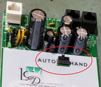 How to override the LC&D system to on?