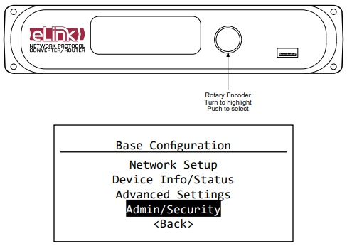 Pathway: eLink Lighting Protocol Router Factory Reset