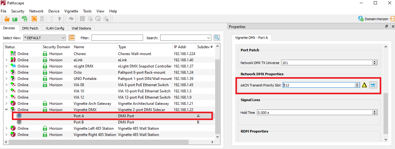 How is sACN magic channel configured on Pathport Ethernet Gateway