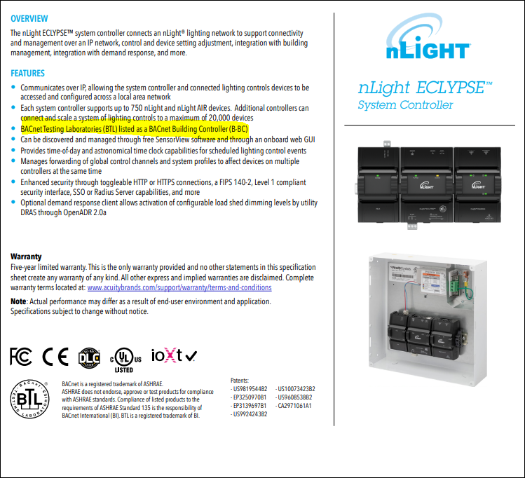 How do I integrate the ARP panel with BACnet?