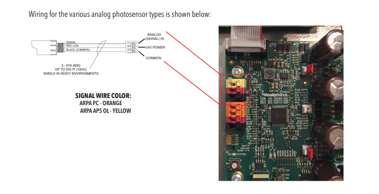 What Photocell do I order for the ARP panel for Dusk to Dawn operation