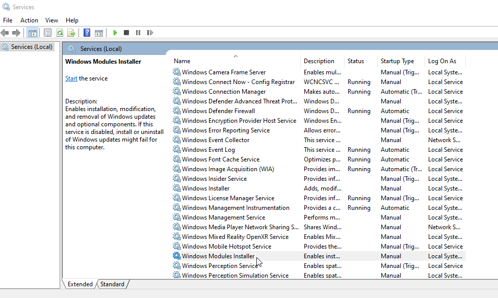 Why won't IIS install automatically when downloading SensorView?