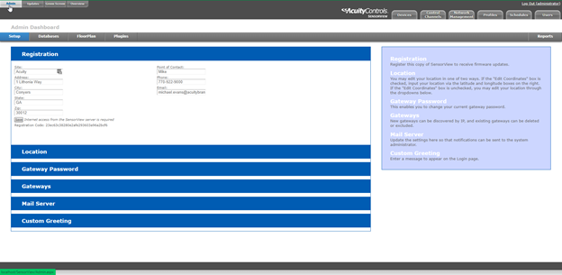 Connecting to nLight Gateways