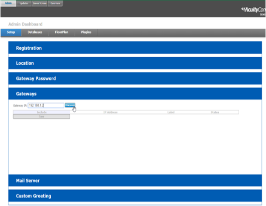 Connecting to nLight Gateways